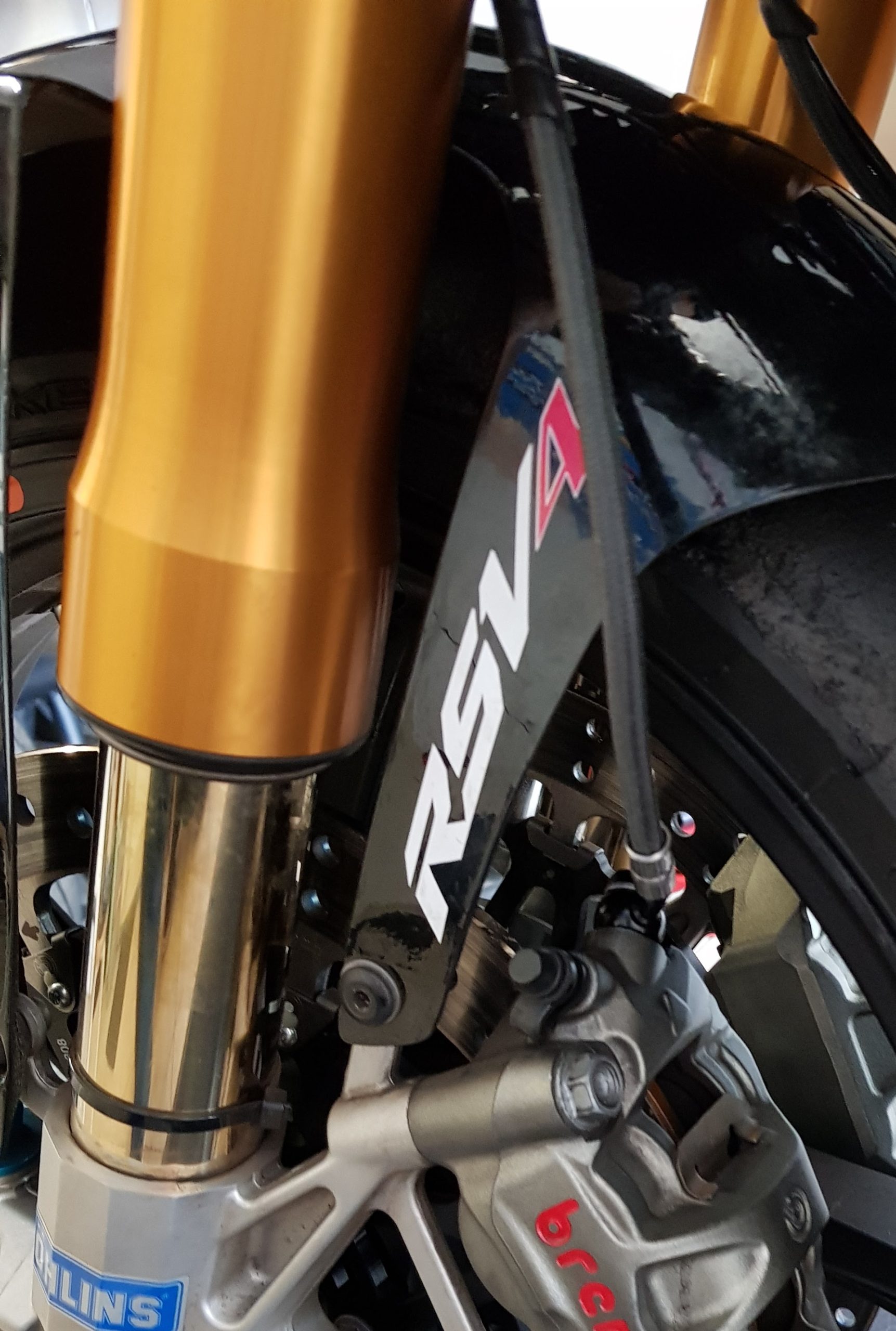 APRILIA RSV4 RR-RF 2013/2016 – RACING SETUP BRAKE HOSE KIT WITH ABS ...